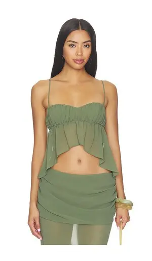 BANANHOT Adelina Top In . Also - Olive