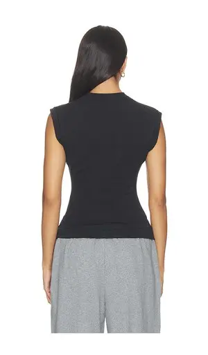 Alexander Wang Twisted Bust Layered Tank In . Also