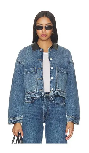 ANINE BING Yuma Jacket In . Also - Blue