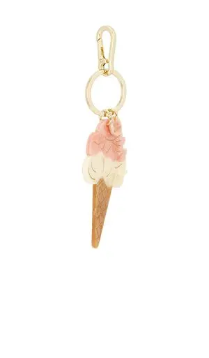 SOLAR ECLIPSE Hand-painted Gelato Bag Charm + Keychain