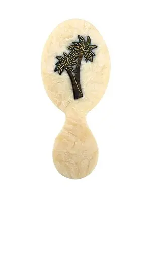 SOLAR ECLIPSE Hand-painted Palm Trees Handbag Hero Brush