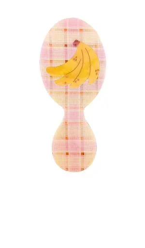 SOLAR ECLIPSE Hand-painted Banana Handbag Hero Brush - Multi