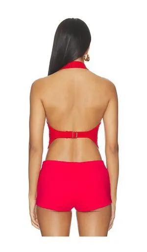 Retrofete Tinsley Knit Vest - Red