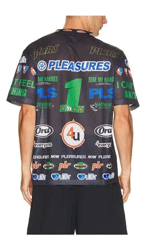 PLEASURES Oral Mesh Jersey In . Also
