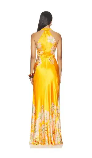 Saloni Cozette Long Dress