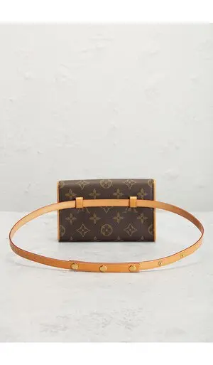 FWRD RENEW Louis Vuitton Monogram Florentine Pochette Belt Bag