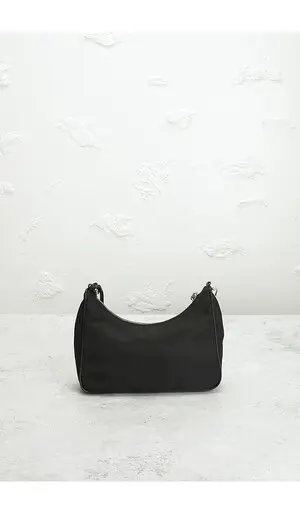 FWRD RENEW Prada Re-edition 2005 Re-nylon Shoulder Bag - Black