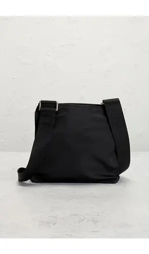 FWRD RENEW Prada Tessuto Flat Messenger Bag