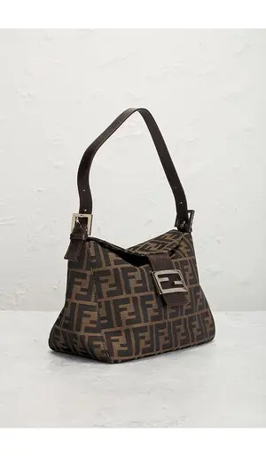FWRD RENEW Fendi Zucca Shoulder Bag