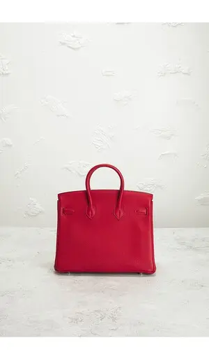 FWRD RENEW Hermes Togo Birkin 25 Handbag