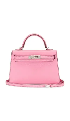 FWRD RENEW Hermes Epsom Kelly 20 Handbag - Pink