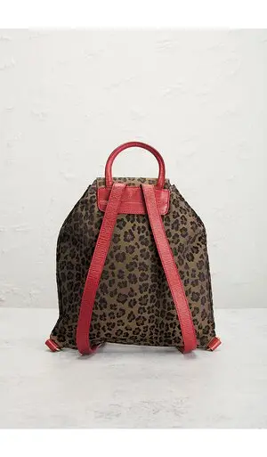 FWRD RENEW Fendi Leopard Backpack