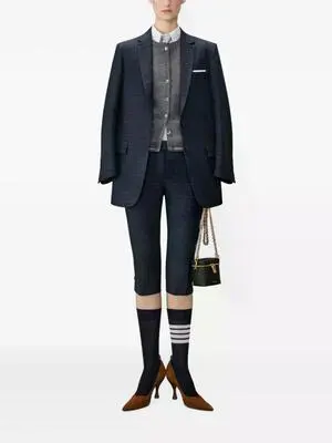 Thom Browne Rib-stitch Wool Cardigan