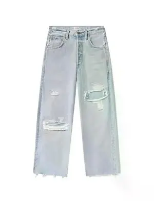 Citizens Of Humanity Distressed Raw-cut Jeans - Blue