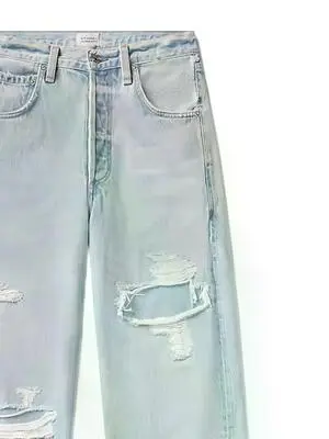 Citizens Of Humanity Distressed Raw-cut Jeans