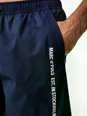 Marc O'polo Logo-print Drawstring Swim Shorts
