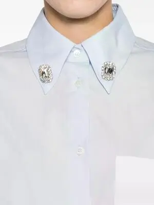 N°21 Embellished-collar Shirt