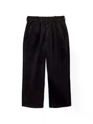 Y3 Velvet Drawstring Trousers
