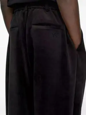 Y3 Velvet Drawstring Trousers