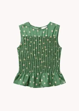 Mind Traveler Top Cora Topos Verde - Green
