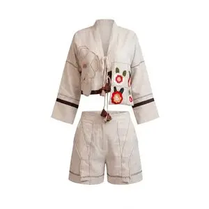 MUDA CLOTHING FZ LLC Neutrals Emily Co-ord Set - Beige