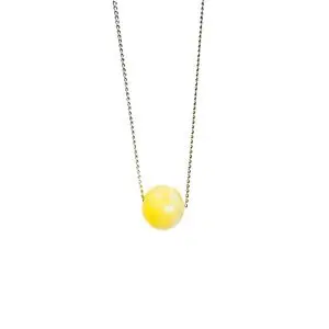 LEXI JEWELRY Golden Glow Calcite Necklace - Yellow