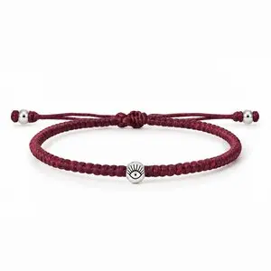 HARBOUR UK The Protector Sterling Silver Evil Eye Charm Bracelet