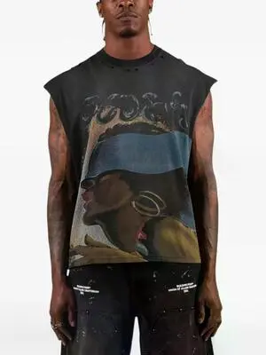 BLDG4 Monument Graphic-print Tank Top