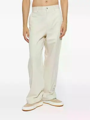 Palm Angels Press-stud Straight-leg Trousers