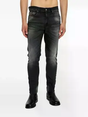DIESEL® D-strukt Faded-effect Jeans