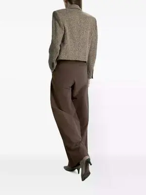 Brunello Cucinelli Moleskin Pleated Trousers