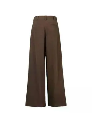 Brunello Cucinelli Moleskin Pleated Trousers