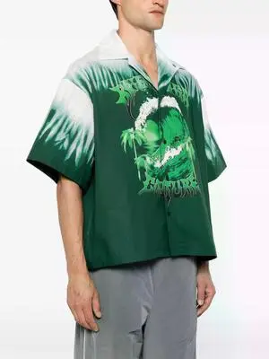 Balenciaga Graphic-print Shirt