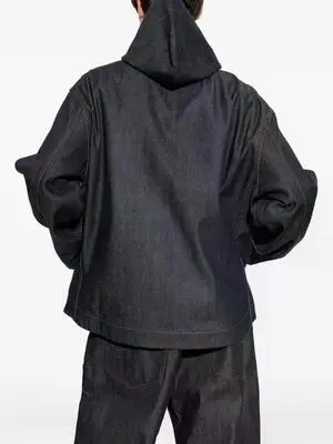 Balenciaga Hooded Denim Jacket
