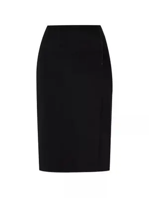 JIL SANDER Midi Raw-hem Skirt
