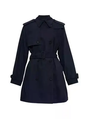 Burberry Latchmere Wool Trench Coat