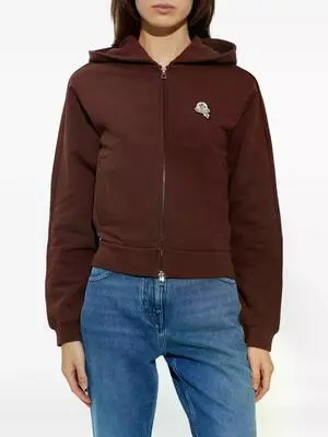Moncler Logo-patch Zip-up Hoodie