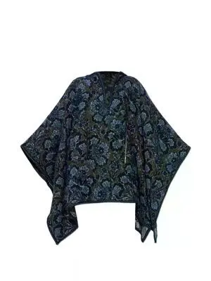 Etro Floral-motif Poncho