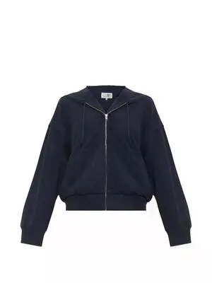 MAISON MARGIELA Drawstring Zip-up Hoodie