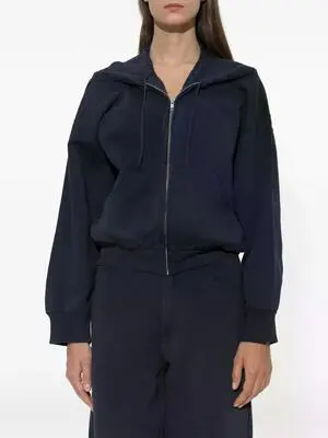 MAISON MARGIELA Drawstring Zip-up Hoodie
