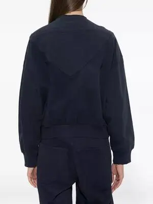 MAISON MARGIELA Drawstring Zip-up Hoodie