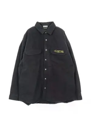 Dior 2020s Embroidered Overshirt - Blue