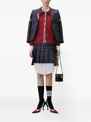 Thom Browne Hector Pointelle-knit Cardigan
