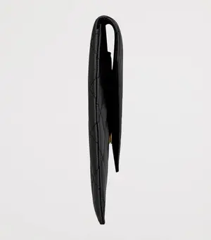 Saint Laurent Quilted Leather Uptown Clutch Bag