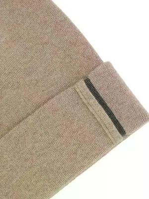 Brunello Cucinelli Monili Detail Cashmere Beanie