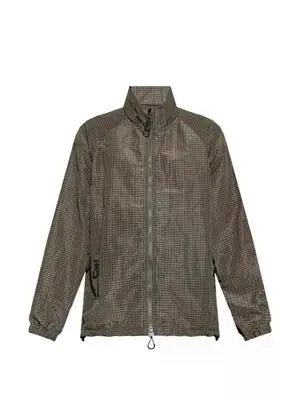 Comme Des Garçons Plaid-pattern Jacket - Brown