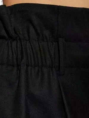 Noir Kei Ninomiya Elasticated-cuff Wool Trousers