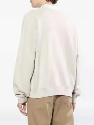 TOGA VIRILIS Zipped Polo-collar Sweatshirt