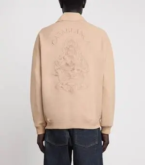 Casablanca Stretch-cotton Spread-collar Sweatshirt
