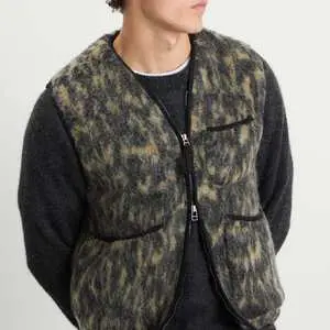 Universal Works Dolce Fleece Zip Gilet